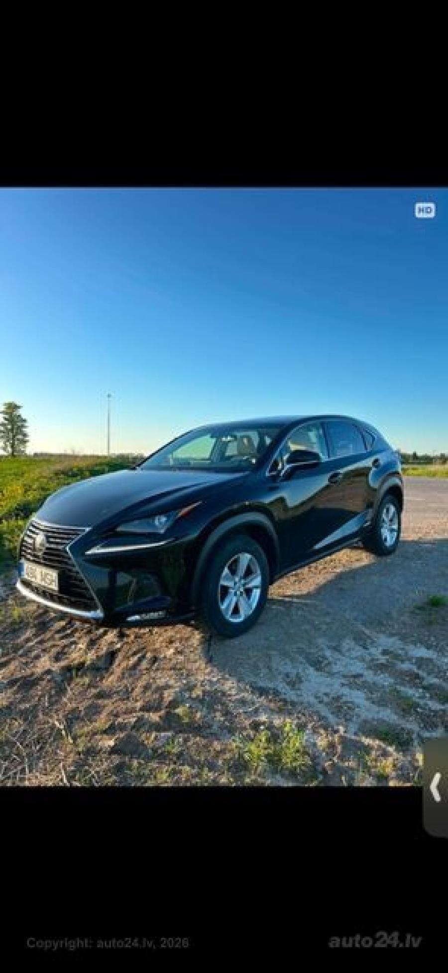 Black Lexus NX 2019 in Tallinn, with an engine capacity of 2.50 L and mileage of 105 thousand km for 25900 €, photo 1 on AUTOMOTO.COM.LV
