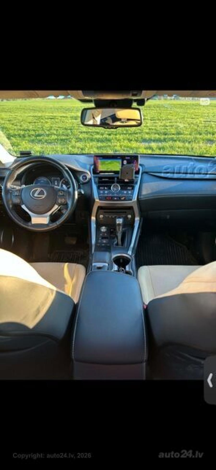Black Lexus NX 2019 in Tallinn, with an engine capacity of 2.50 L and mileage of 105 thousand km for 25900 €, photo 10 on AUTOMOTO.COM.LV