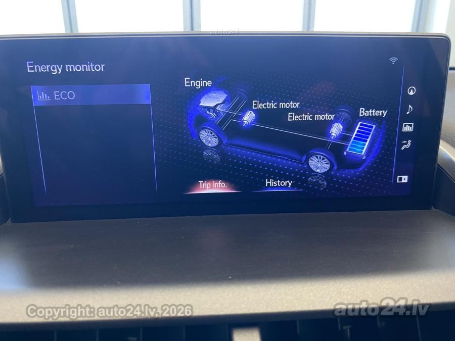 Black Lexus NX 2021 in Tallinn, with an engine capacity of 2.50 L and mileage of 116 thousand km for 30900 €, photo 15 on AUTOMOTO.COM.LV