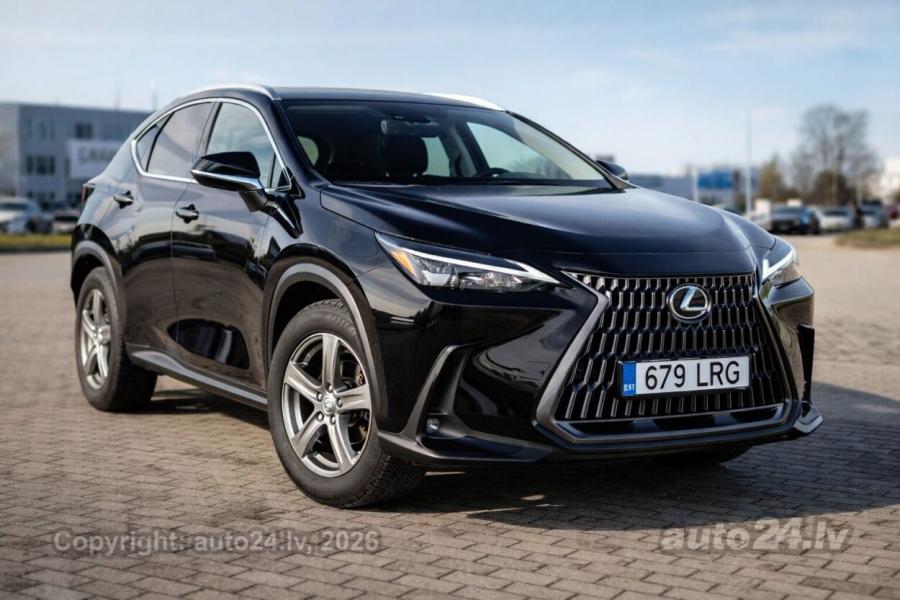 Black Lexus NX 2023 in Tallinn, with an engine capacity of 2.50 L and mileage of 102 thousand km for 49924 €, photo 1 on AUTOMOTO.COM.LV