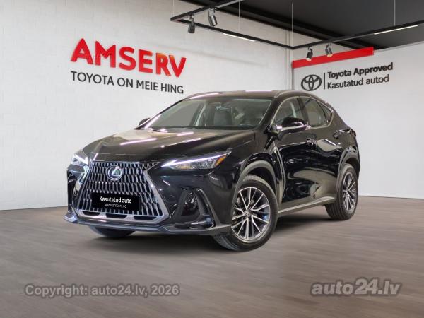 Melns Lexus NX 2025 Tallina, ar dzinēja tilpumu 2.50 L un nobraukumu 23 tūkst. km par 45990 €, foto 1 vietnē AUTOMOTO.COM.LV
