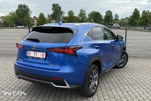 Blue Lexus NX 2019 in Jelgava, with an engine capacity of 2.50 L and mileage of 0 thousand km for 24700 €, photo 4 on AUTOMOTO.COM.LV