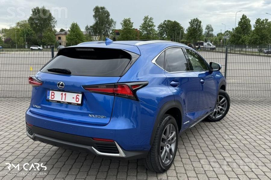 Blue Lexus NX 2019 in Jelgava, with an engine capacity of 2.50 L and mileage of 0 thousand km for 24700 €, photo 4 on AUTOMOTO.COM.LV
