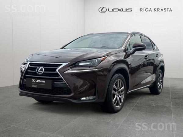 Brown Lexus NX 2017 in Riga, with an engine capacity of 2.50 L and mileage of 107 thousand km for 22500 €, photo 1 on AUTOMOTO.COM.LV