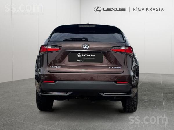 Brown Lexus NX 2017 in Riga, with an engine capacity of 2.50 L and mileage of 107 thousand km for 22500 €, photo 4 on AUTOMOTO.COM.LV