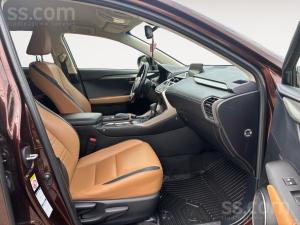 Brown Lexus NX 2017 in Riga, with an engine capacity of 2.50 L and mileage of 107 thousand km for 22500 €, photo 6 on AUTOMOTO.COM.LV