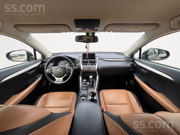 Brown Lexus NX 2017 in Riga, with an engine capacity of 2.50 L and mileage of 107 thousand km for 22500 €, photo 8 on AUTOMOTO.COM.LV