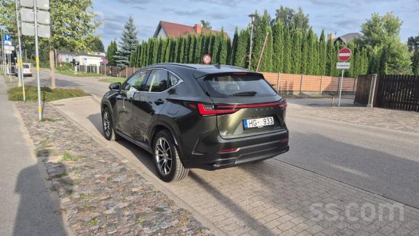 Green Lexus NX 2023 in Riga, with an engine capacity of 2.50 L and mileage of 55 thousand km for 44000 €, photo 4 on AUTOMOTO.COM.LV
