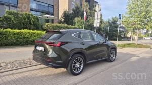 Green Lexus NX 2023 in Riga, with an engine capacity of 2.50 L and mileage of 55 thousand km for 44000 €, photo 6 on AUTOMOTO.COM.LV