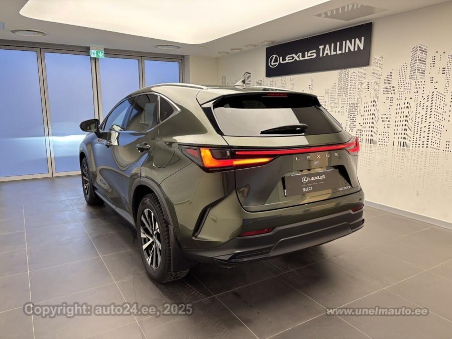 Green Lexus NX 2022 in Tallinn, with an engine capacity of 2.50 L and mileage of 50 thousand km for 47600 €, photo 2 on AUTOMOTO.COM.LV