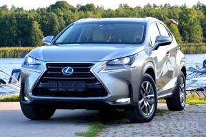 Pelēks Lexus NX 2014 Rīga, ar dzinēja tilpumu 2.50 L un nobraukumu 147 tūkst. km par 12999 €, foto  vietnē AUTOMOTO.COM.LV