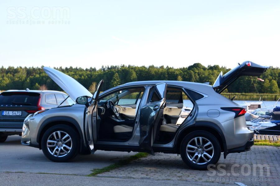 Pelēks Lexus NX 2014 Rīga, ar dzinēja tilpumu 2.50 L un nobraukumu 147 tūkst. km par 12999 €, foto 35 vietnē AUTOMOTO.COM.LV