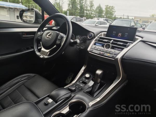 Grey Lexus NX 2014 in Riga, with an engine capacity of 2.50 L and mileage of 174 thousand km for 19000 €, photo 10 on AUTOMOTO.COM.LV