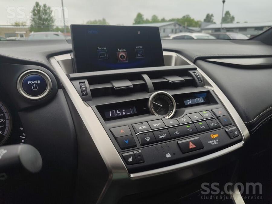 Grey Lexus NX 2014 in Riga, with an engine capacity of 2.50 L and mileage of 174 thousand km for 19000 €, photo 16 on AUTOMOTO.COM.LV