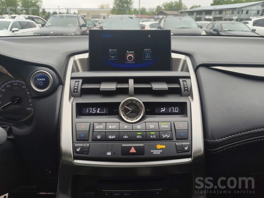 Grey Lexus NX 2014 in Riga, with an engine capacity of 2.50 L and mileage of 174 thousand km for 19000 €, photo 17 on AUTOMOTO.COM.LV