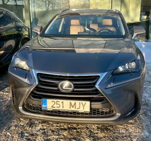 Grey Lexus NX 2015 in Tallinn, with an engine capacity of 2.50 L and mileage of 156 thousand km for 20500 €, photo 6 on AUTOMOTO.COM.LV