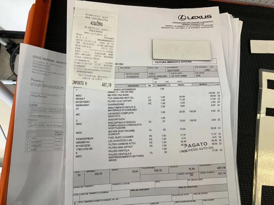 Серый Лексус НХ 2015 в Даугавпилс, объемом двигателя 2.50 л и пробегом 167 тыс. км за 22000 €, фото 19 на AUTOMOTO.COM.LV