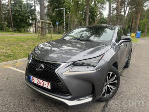 Grey Lexus NX 2016 in Daugavpils, with an engine capacity of 2.50 L and mileage of 204 thousand km for 21250 €, photo 4 on AUTOMOTO.COM.LV