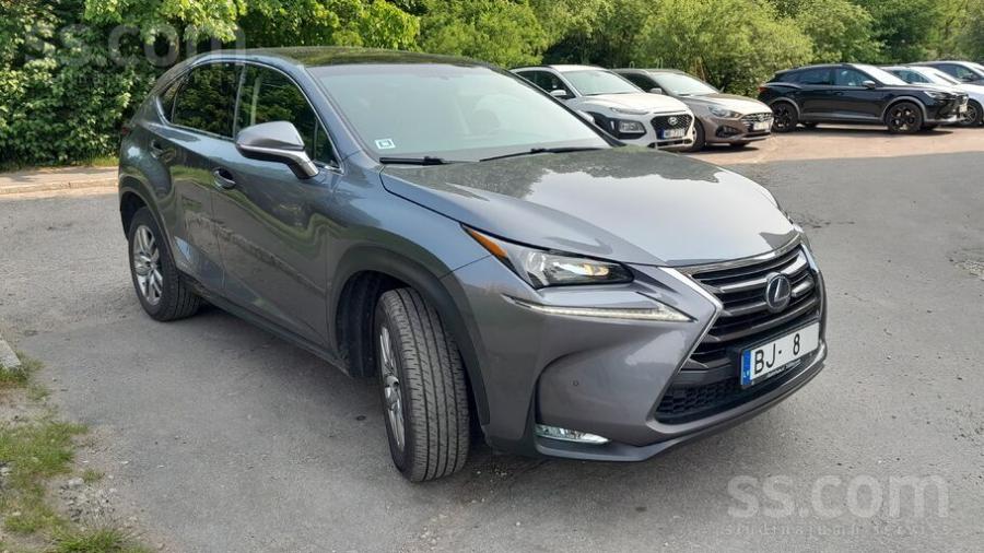 Grey Lexus NX 2017 in Riga, with an engine capacity of 2.50 L and mileage of 145 thousand km for 23500 €, photo 3 on AUTOMOTO.COM.LV