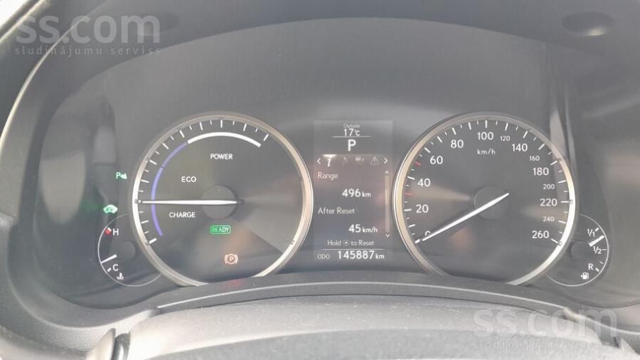 Grey Lexus NX 2017 in Riga, with an engine capacity of 2.50 L and mileage of 145 thousand km for 23500 €, photo 18 on AUTOMOTO.COM.LV
