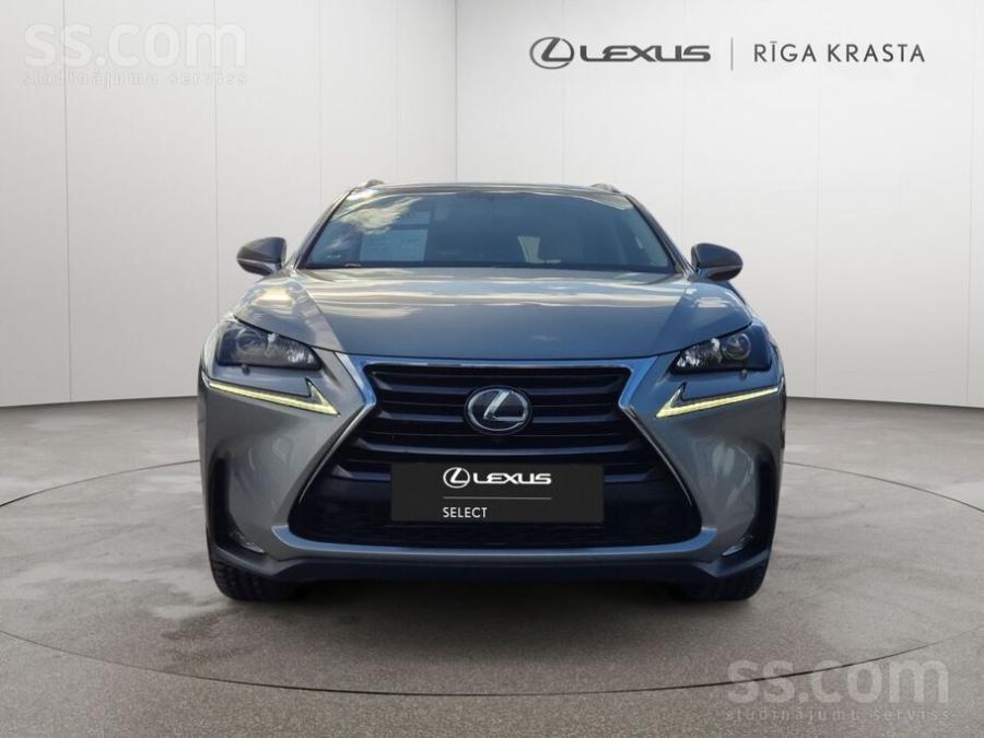 Grey Lexus NX 2017 in Riga, with an engine capacity of 2.50 L and mileage of 106 thousand km for 23700 €, photo 6 on AUTOMOTO.COM.LV