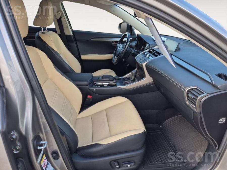 Grey Lexus NX 2017 in Riga, with an engine capacity of 2.50 L and mileage of 106 thousand km for 23700 €, photo 7 on AUTOMOTO.COM.LV