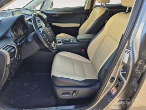 Grey Lexus NX 2017 in Riga, with an engine capacity of 2.50 L and mileage of 106 thousand km for 23700 €, photo 12 on AUTOMOTO.COM.LV