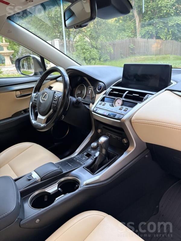 Grey Lexus NX 2018 in Riga, with an engine capacity of 2.50 L and mileage of 0 thousand km for 23900 €, photo 9 on AUTOMOTO.COM.LV