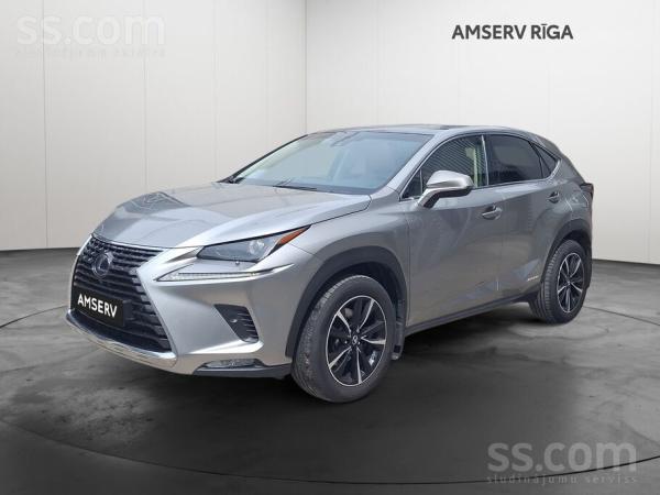 Grey Lexus NX 2018 in Riga, with an engine capacity of 2.50 L and mileage of 163 thousand km for 25500 €, photo 1 on AUTOMOTO.COM.LV