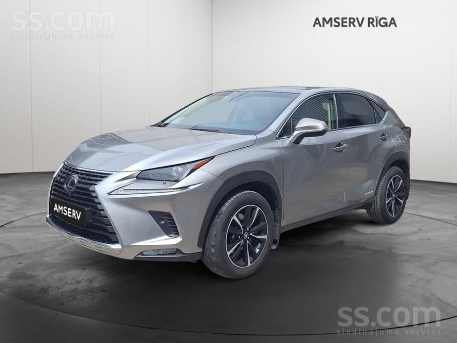 Grey Lexus NX 2018 in Riga, with an engine capacity of 2.50 L and mileage of 163 thousand km for 25500 €, photo 1 on AUTOMOTO.COM.LV