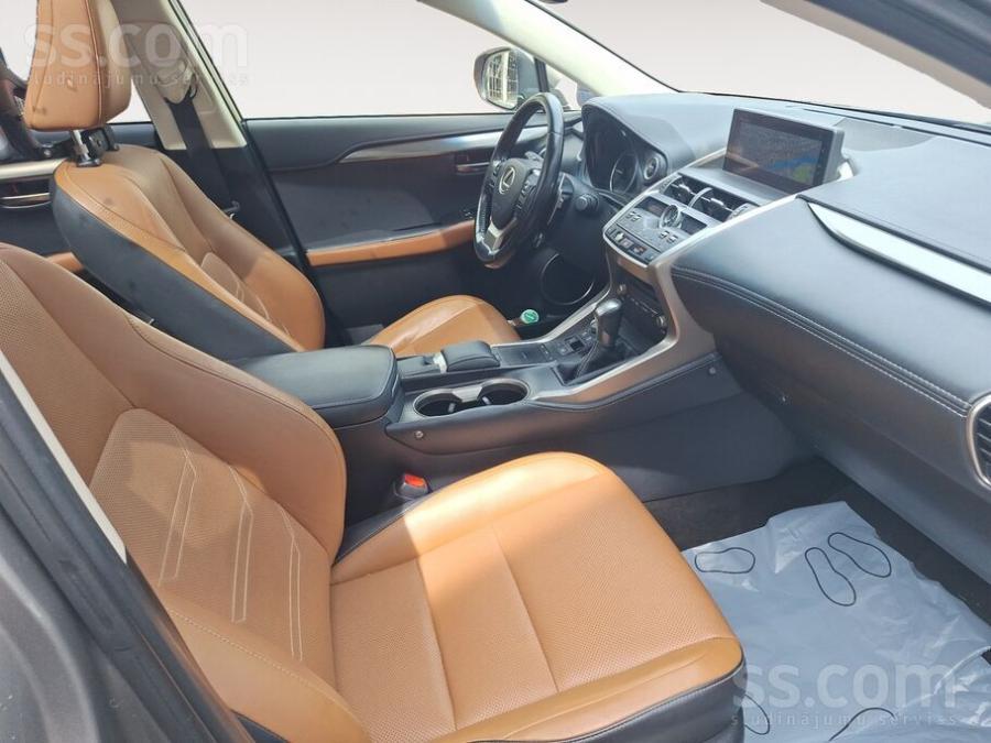 Grey Lexus NX 2018 in Riga, with an engine capacity of 2.50 L and mileage of 163 thousand km for 25500 €, photo 13 on AUTOMOTO.COM.LV