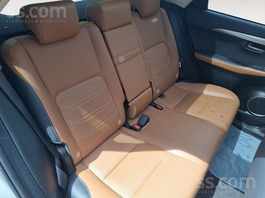 Grey Lexus NX 2018 in Riga, with an engine capacity of 2.50 L and mileage of 163 thousand km for 25500 €, photo 14 on AUTOMOTO.COM.LV