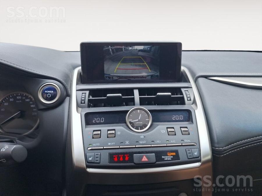 Grey Lexus NX 2018 in Riga, with an engine capacity of 2.50 L and mileage of 163 thousand km for 25500 €, photo 16 on AUTOMOTO.COM.LV