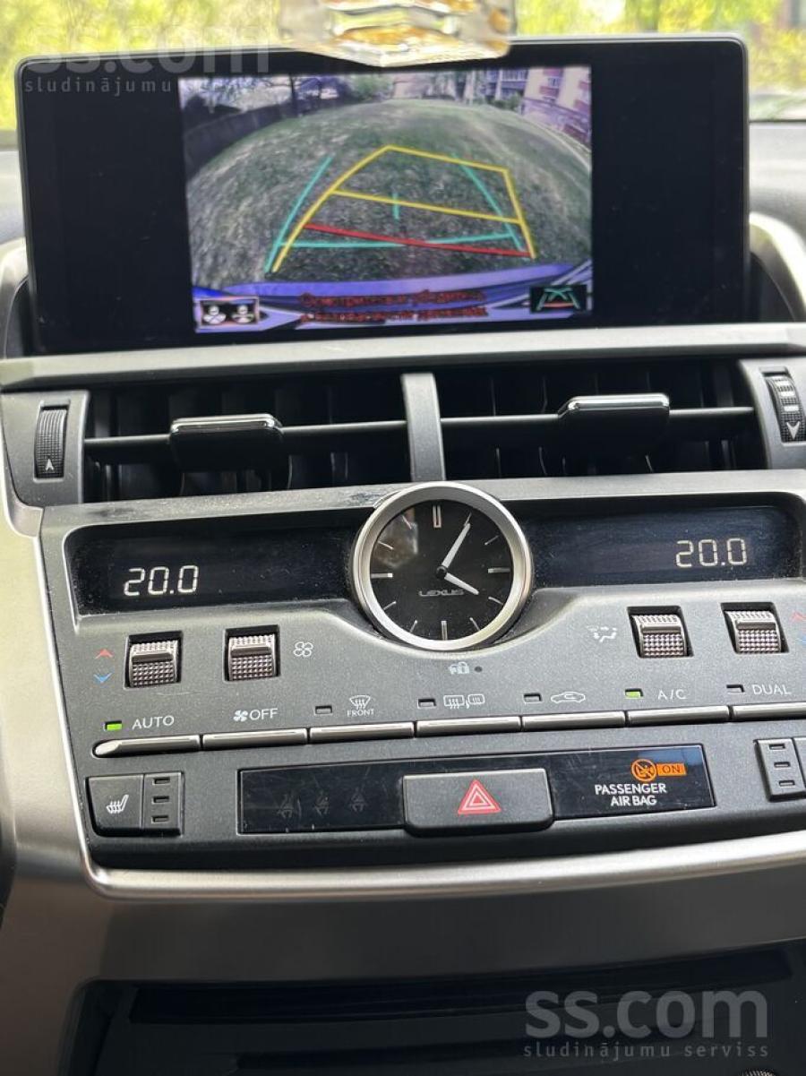 Grey Lexus NX 2019 in Riga, with an engine capacity of 2.50 L and mileage of 137 thousand km for 27000 €, photo 7 on AUTOMOTO.COM.LV