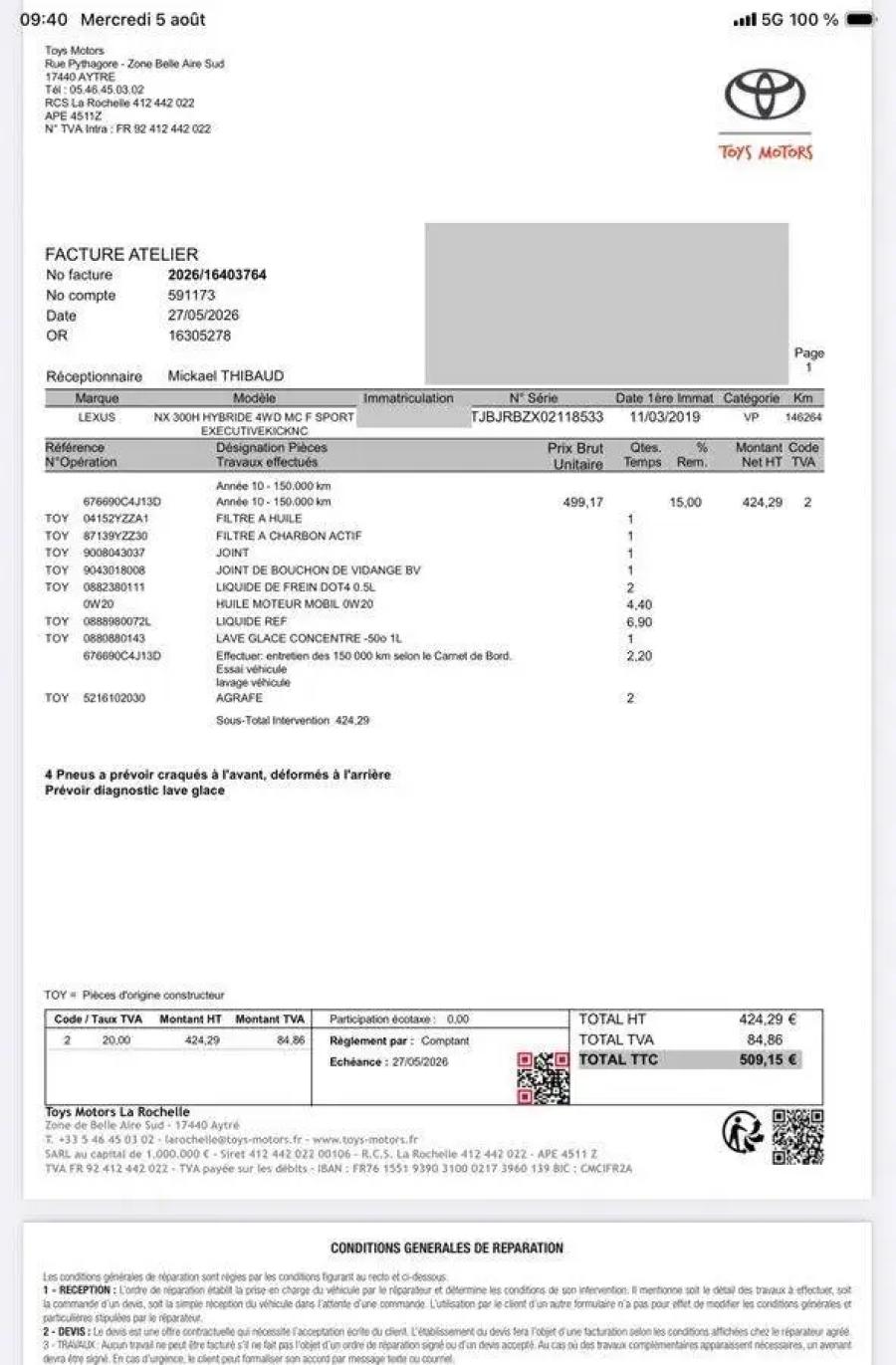 Серый Лексус НХ 2019 в Даугавпилс, объемом двигателя 2.50 л и пробегом 148 тыс. км за 27950 €, фото 20 на AUTOMOTO.COM.LV