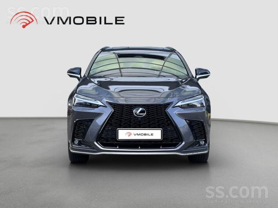 Grey Lexus NX 2023 in Riga, with an engine capacity of 2.50 L and mileage of 79 thousand km for 47900 €, photo 4 on AUTOMOTO.COM.LV