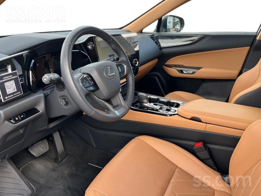Grey Lexus NX 2025 in Riga, with an engine capacity of 2.50 L and mileage of 6 thousand km for 62000 €, photo 12 on AUTOMOTO.COM.LV