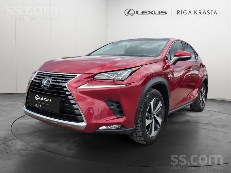 Red Lexus NX 2019 in Riga, with an engine capacity of 2.50 L and mileage of 143 thousand km for 26900 €, photo 1 on AUTOMOTO.COM.LV