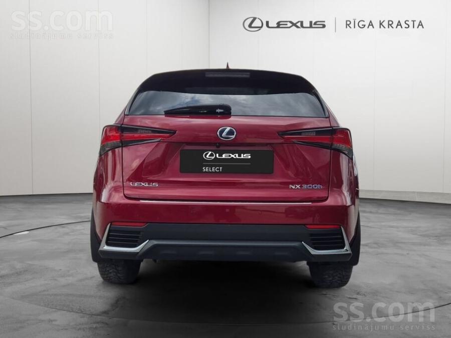 Red Lexus NX 2019 in Riga, with an engine capacity of 2.50 L and mileage of 143 thousand km for 26900 €, photo 5 on AUTOMOTO.COM.LV