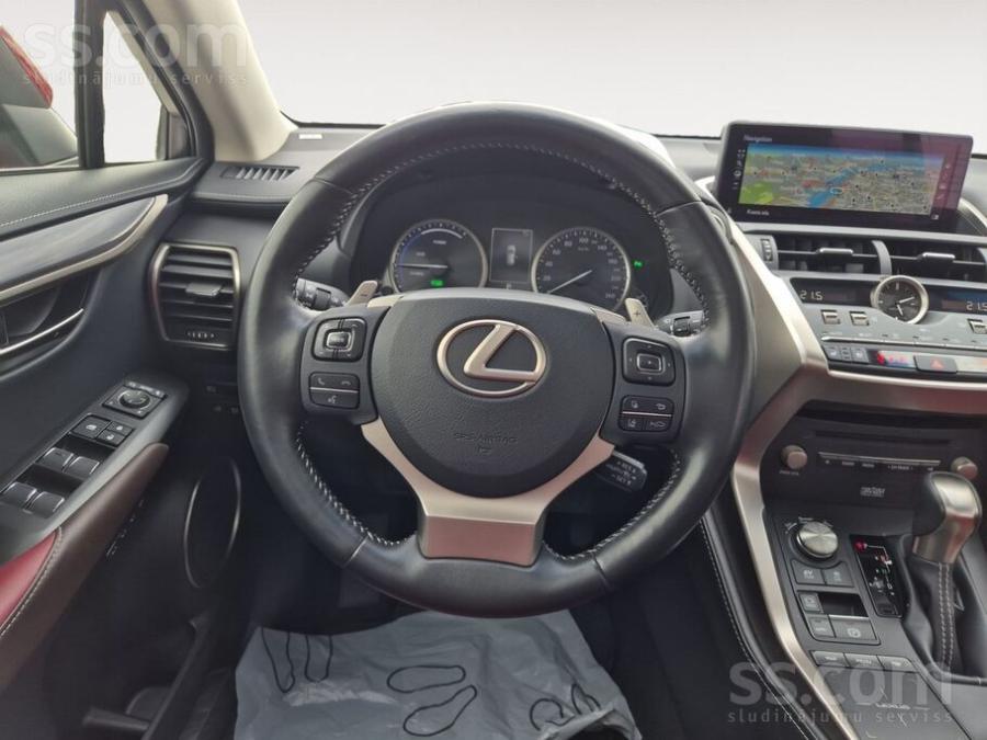 Red Lexus NX 2019 in Riga, with an engine capacity of 2.50 L and mileage of 143 thousand km for 26900 €, photo 13 on AUTOMOTO.COM.LV