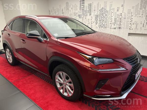 Sarkans Lexus NX 2021 Ventspils, ar dzinēja tilpumu 2.50 L un nobraukumu 42 tūkst. km par 33800 €, foto 1 vietnē AUTOMOTO.COM.LV