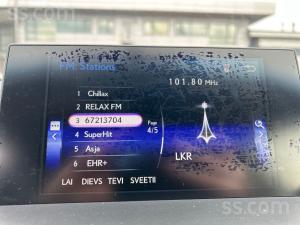 White Lexus NX 2014 in Riga, with an engine capacity of 2.50 L and mileage of 122 thousand km for 19900 €, photo 14 on AUTOMOTO.COM.LV