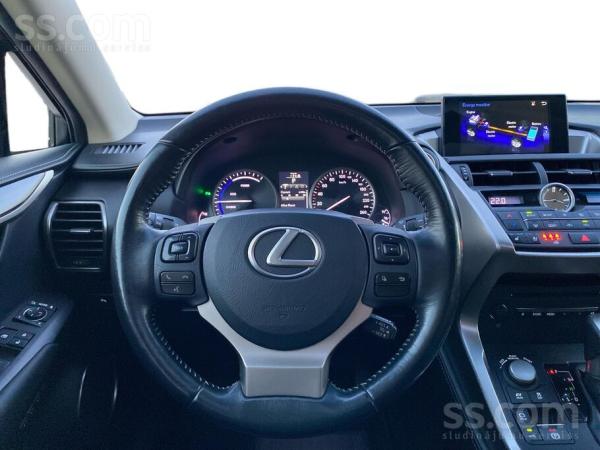 White Lexus NX 2015 in Riga, with an engine capacity of 2.50 L and mileage of 179 thousand km for 20900 €, photo 9 on AUTOMOTO.COM.LV