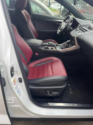White Lexus NX 2016 in Daugavpils, with an engine capacity of 2.50 L and mileage of 143 thousand km for 23500 €, photo 13 on AUTOMOTO.COM.LV