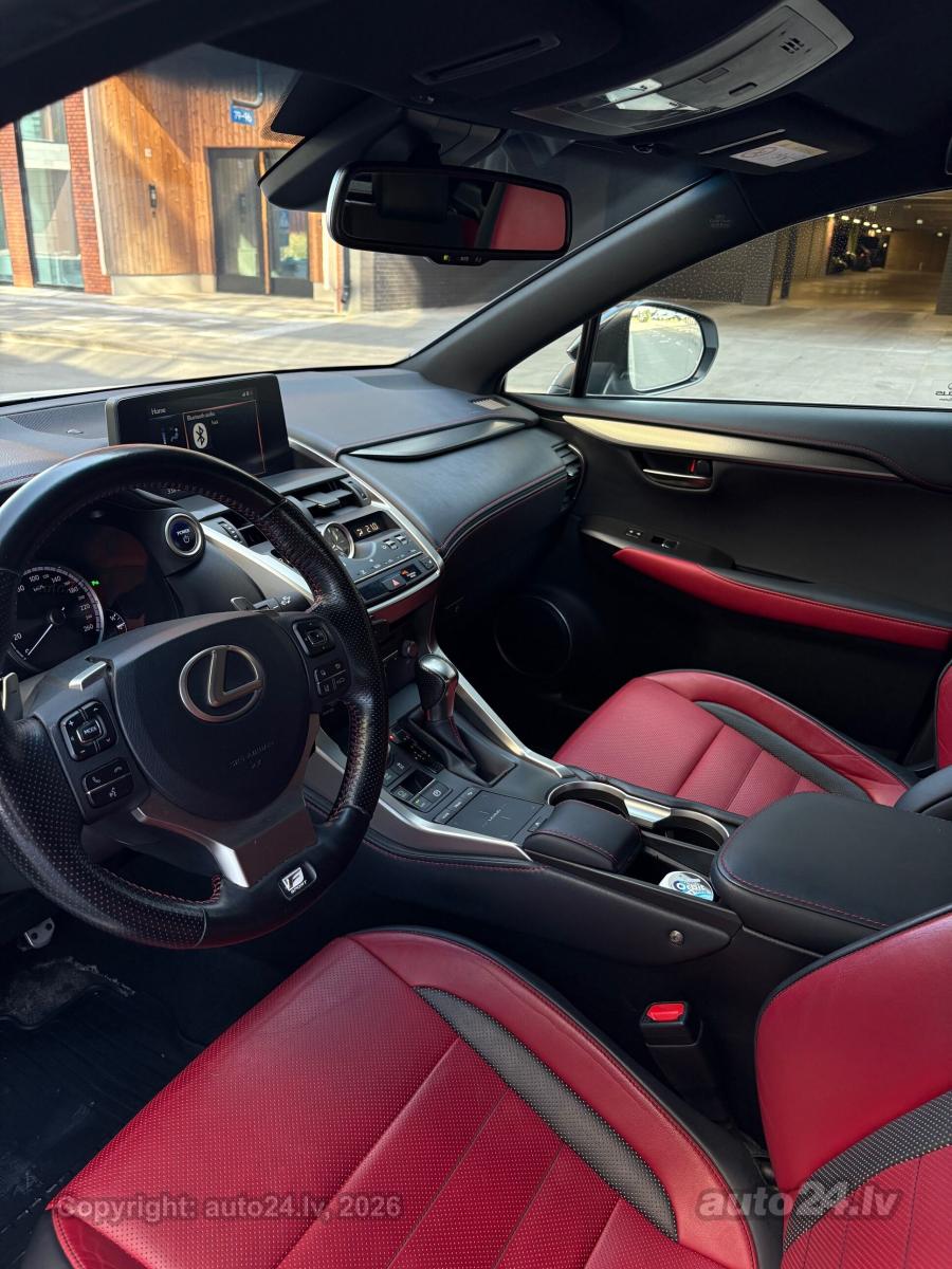 White Lexus NX 2018 in Tallinn, with an engine capacity of 2.50 L and mileage of 122 thousand km for 26500 €, photo 13 on AUTOMOTO.COM.LV