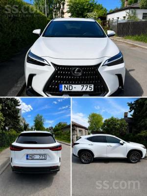 White Lexus NX 2022 in Riga, with an engine capacity of 2.50 L and mileage of 65 thousand km for 45000 €, photo 12 on AUTOMOTO.COM.LV