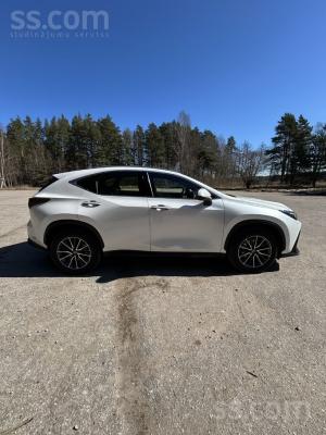 White Lexus NX 2022 in Jurmala, with an engine capacity of 2.50 L and mileage of 43 thousand km for 41500 €, photo 4 on AUTOMOTO.COM.LV
