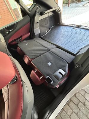 White Lexus NX 2022 in Jurmala, with an engine capacity of 2.50 L and mileage of 43 thousand km for 41500 €, photo 13 on AUTOMOTO.COM.LV