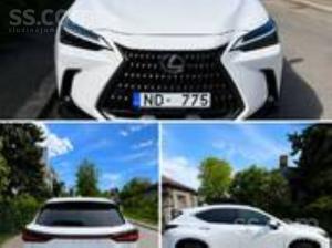 White Lexus NX 2022 in Riga, with an engine capacity of 2.50 L and mileage of 68 thousand km for 43000 €, photo 5 on AUTOMOTO.COM.LV