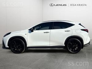 White Lexus NX 2024 in Riga, with an engine capacity of 2.50 L and mileage of 15 thousand km for 65900 €, photo 3 on AUTOMOTO.COM.LV